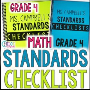 Florida BEST Standards MATH 4th Grade Standards Checklist – Student ...