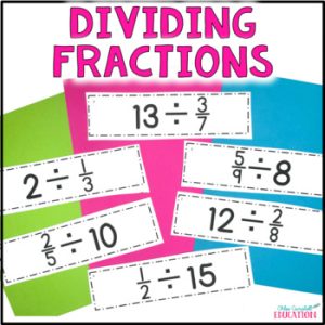 Dividing Fractions & Whole Numbers in 5th Grade Differentiated Math ...