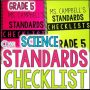 5th Grade Standards Checklist: Science Florida Standards (NGSS) – Chloe ...