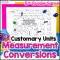5th Grade Measurement Conversions Game – Customary Conversions Board ...