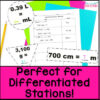 5th Grade Metric Conversion Activities – Converting Metric Units ...