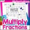 Multiplying Fractions by Fractions Game – Fractions Activity for 5th ...