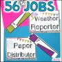 Classroom Jobs Editable – Bright Classroom Decor – Classroom Job Cards ...