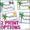 Editable Classroom Jobs – Summer Beach Themed Classroom Decor – Back to ...