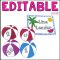 Editable Classroom Jobs – Summer Beach Themed Classroom Decor – Back to ...