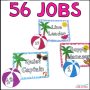 Editable Classroom Jobs – Summer Beach Themed Classroom Decor – Back to ...