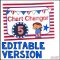 Editable Classroom Jobs Chart - Patriotic Themed Classroom Decor ...