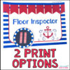 Editable Classroom Jobs – Nautical Theme Classroom Decor – Back to ...