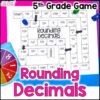 5th Grade Math Centers – Math Review – Board Games for the Entire Year ...