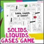 Solids Liquids Gases Game – States of Matter Activity – Science Review ...