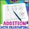 Adding 2 Digit Numbers with Regrouping up to 4 Digits Addition Spinner ...