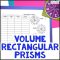 Volume of Rectangular Prisms Game - Differentiated Math Center | Chloe ...