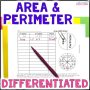 Area and Perimeter Game | 4th and 5th Grade | Differentiated Math ...