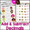 Adding & Subtracting Decimals Activities – Math Enrichment Projects 5th ...