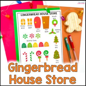 Gingerbread House – Christmas Math – Add and Subtract Decimals ...