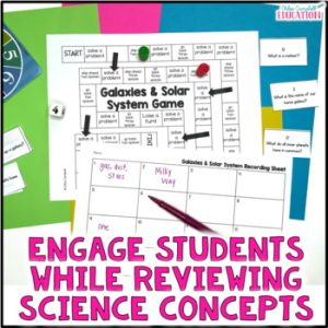 Solar System and Planets Game – Types of Galaxies – Science Review ...