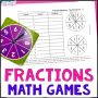 Add Subtract Multiply Divide Fractions Activities Operations with ...