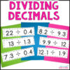 Dividing Decimals by Decimals Practice – Differentiated 5th Grade Math ...