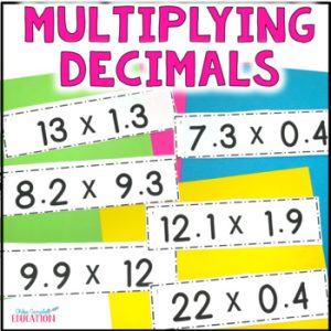 Multiply Decimals by Whole Numbers & Decimal to Hundredths Intervention ...