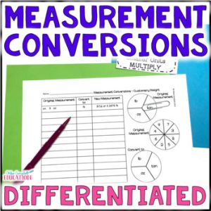 Converting Customary and Metric Units Game - 5th Grade Measurement ...