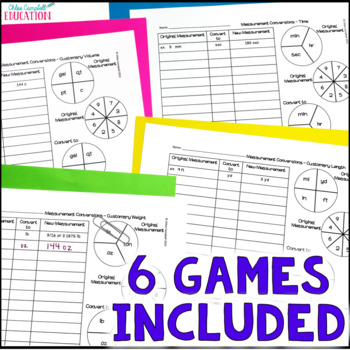 Converting Customary and Metric Units Game - 5th Grade Measurement ...