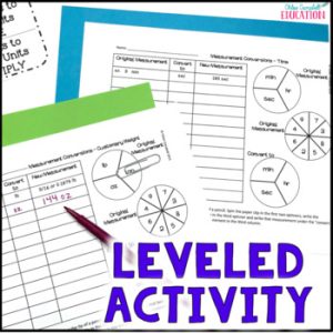 Converting Customary and Metric Units Game - 5th Grade Measurement ...