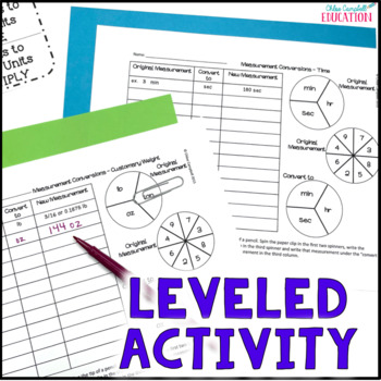 Converting Customary and Metric Units Game - 5th Grade Measurement ...