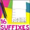Suffixes Review Activity Suffixes Interactive Flip Book Definitions ...