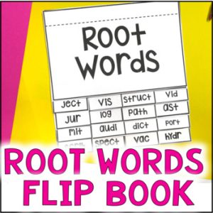 Morphology Greek & Latin Roots 4th Grade Root Words Notes and Review ...