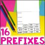 Prefixes Flip Book Printable Interactive Activity Differentiated 4th ...