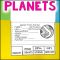 Planets & the Solar System Flip Book Planet Facts & Research Book ...