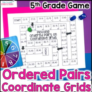 Plotting Points on Coordinate Grids Game – 5th Grade Math Review ...