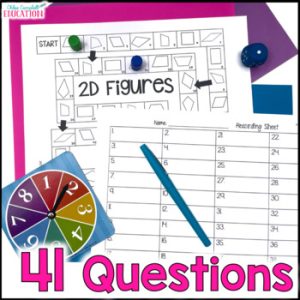 Classifying Quadrilaterals Game – Identify 2D Shapes Activity – 5th ...