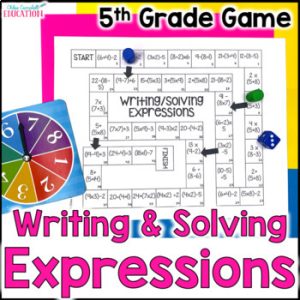 5th Grade Math Centers – Math Review – Board Games for the Entire Year ...