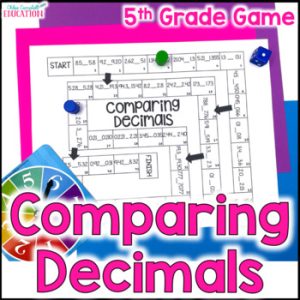 5th Grade Math Centers – Math Review – Board Games for the Entire Year ...