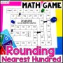Rounding 3 Digit Whole Numbers to the Nearest Hundred Game 3rd Grade ...