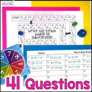 Mixed Addition & Subtraction within 100 Practice Multi Digit Add ...