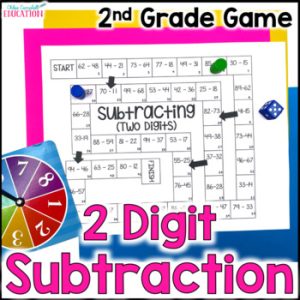 Double Digit Subtraction with Regrouping – Subtraction within 100 Math ...