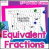 Equivalent Fractions Game – Fractions Activity – Math Review Center ...