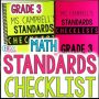 3rd Grade Math Standards Checklist: Math Florida Standards (MAFS ...
