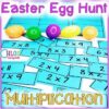 Easter Math Game – Multiplication Facts Practice – Easter Egg Hunt