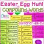Reading Easter Egg Hunt Compound Words Practice Differentiated Activity ...