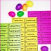 Reading Easter Egg Hunt Compound Words Practice Differentiated Activity ...
