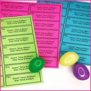 Elapsed Time Easter Egg Hunt – Elapsed Time Task Cards – Easter Math ...