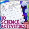 10 Fun & Easy Science Experiments with Recording Sheets & Scientific ...