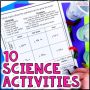 10 Fun & Easy Science Experiments with Recording Sheets & Scientific ...