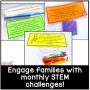 Send Home Family Project Easy STEM Activities – STEM Challenges in a ...