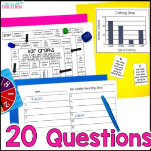Reading & Interpreting Bar Graphs Activity 3rd Grade Data & Graphing ...