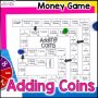 Counting and Adding Coins Game Identifying Coins Worksheet for 2nd ...