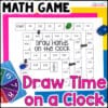 Practice Telling Time Game – Draw Time & Hands on a Clock Practice ...